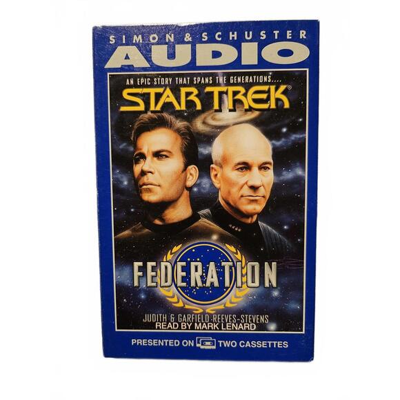 Media | Star Trek Federation By Judith Garfield Reevesstevens 1994 Book ...